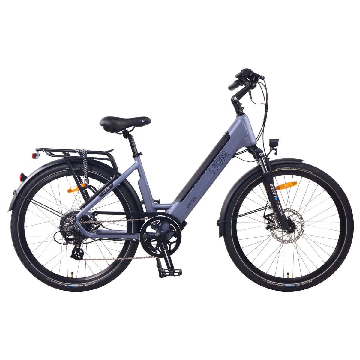 NCM T3s Step-Thru Trekking E-Bike, 300W, 48V 12Ah 576Wh Battery – Papanui Cycles